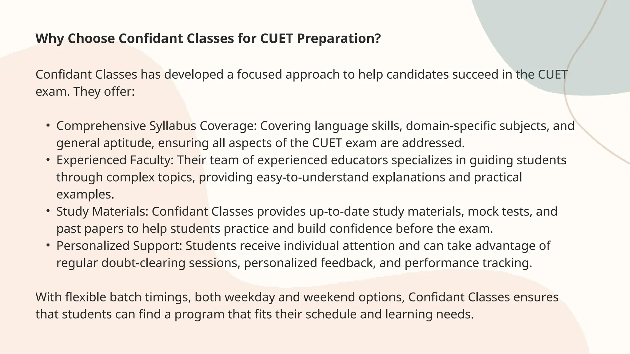 A Complete Guide to CUET: Eligibility Criteria, Exam Pattern, and ...