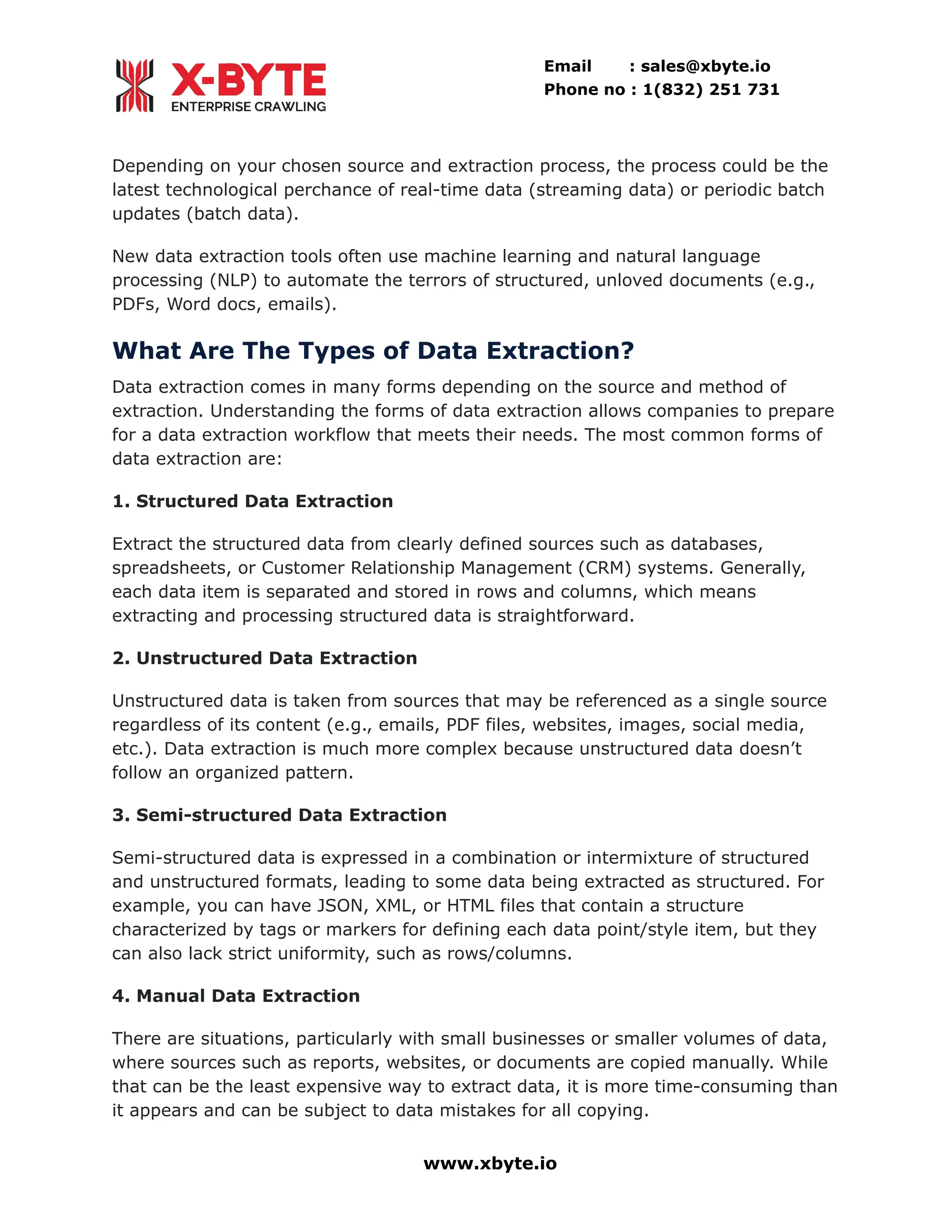 A Complete Guide to Data Extraction – Definition, How It Works and Examples | PDF