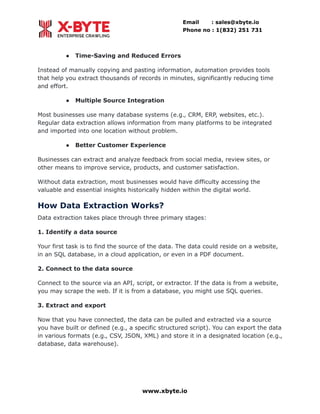 A Complete Guide to Data Extraction – Definition, How It Works and ...
