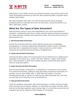A Complete Guide to Data Extraction – Definition, How It Works and ...