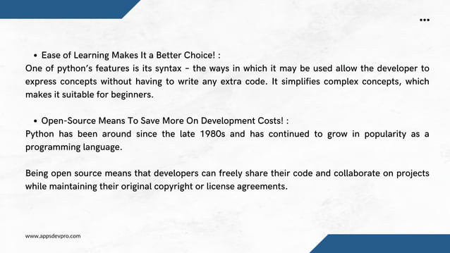 A Complete Guide To Develop An App Using Python | PDF