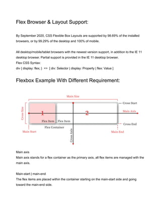 A complete guide to flexbox | PDF