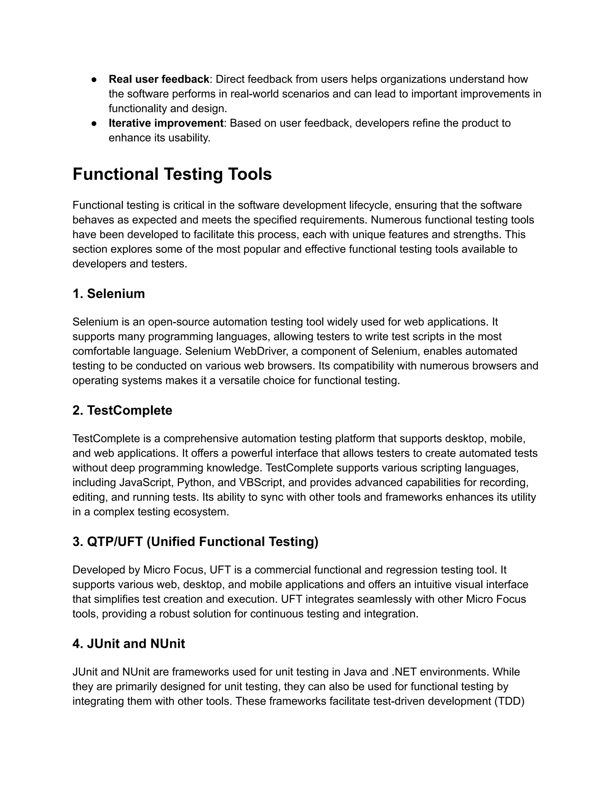 A Complete Guide To Functional Testingpdf Web Development Internet