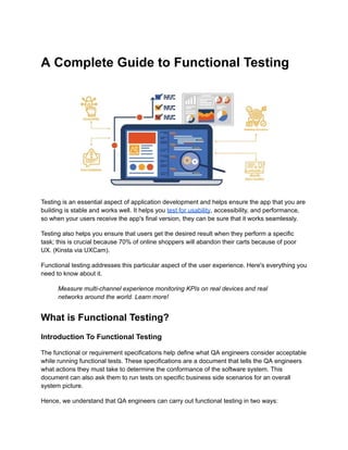 A Complete Guide to Functional Testing.pdf | Web Development | Internet
