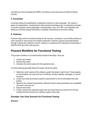 A Complete Guide to Functional Testing.pdf | Web Development | Internet