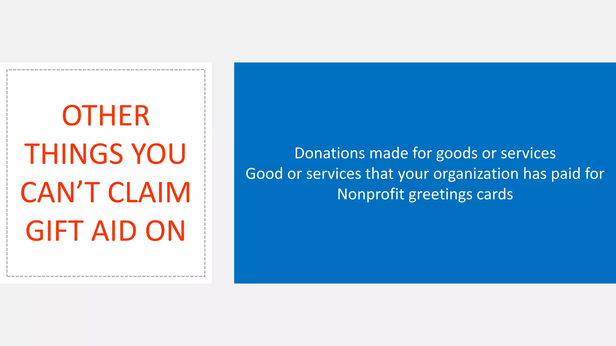 A complete guide to gift aid | PPTX