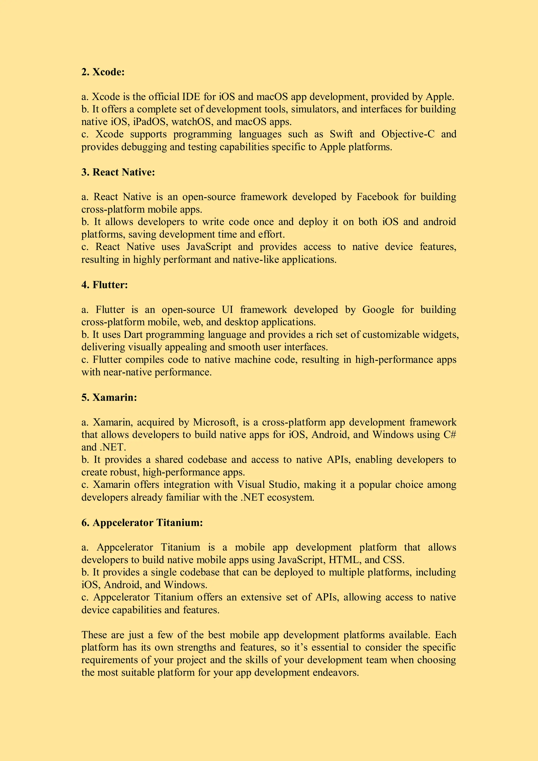 Complete Guide to Mobile App Development | PDF