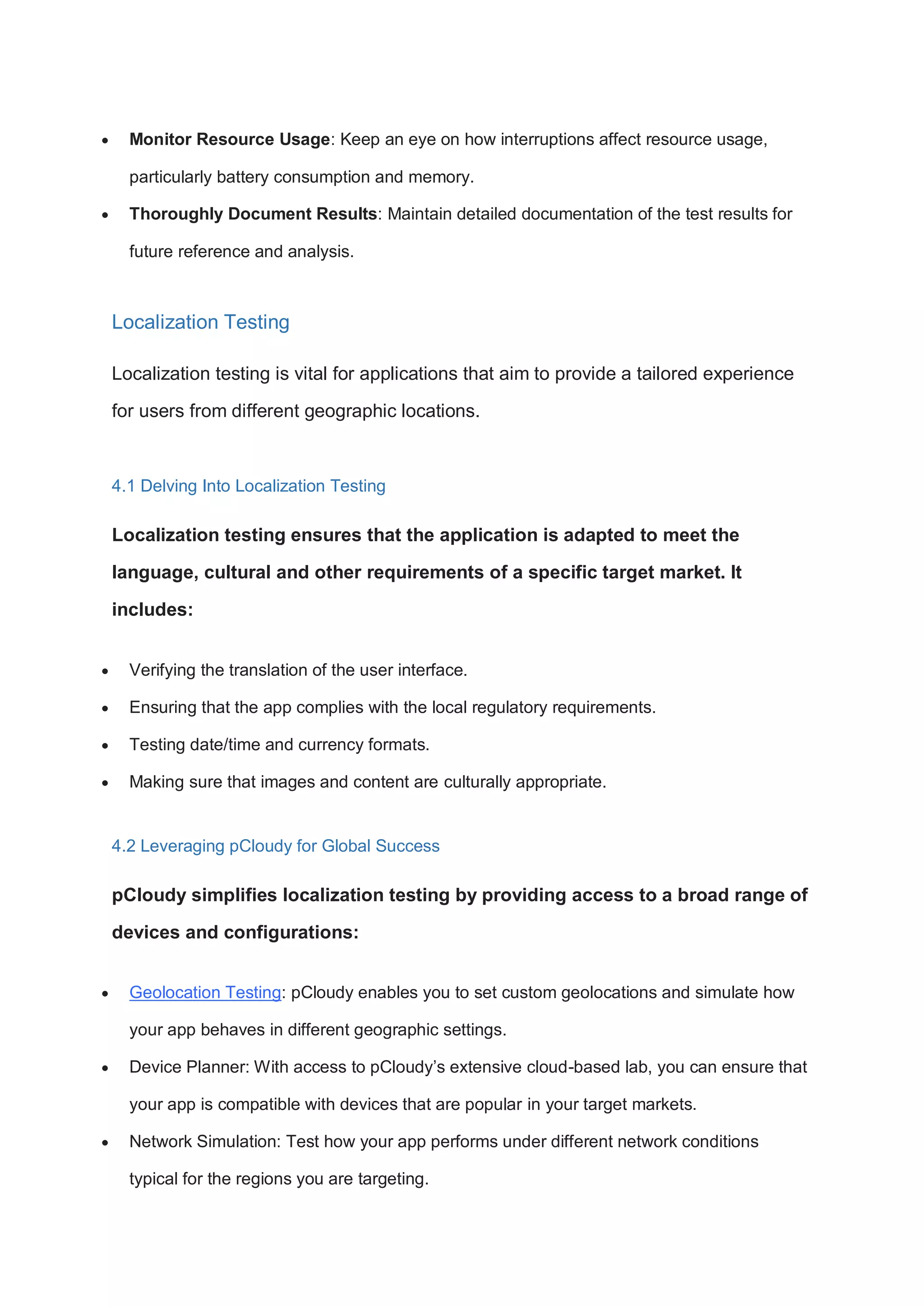 A Complete Guide To Mobile App Testing Types Pdf