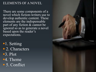 A complete guide to novel writing | PPTX