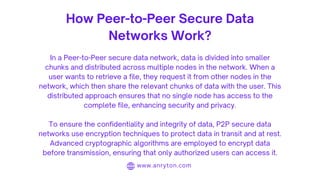 A Complete Guide to Peer-to-Peer Secure Data Network | PPT