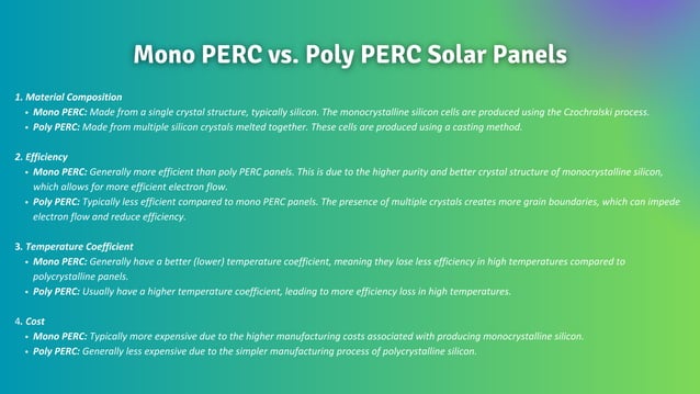 A Complete Guide to PERC Solar Panels.pdf | Power and Energy Industry | Industries