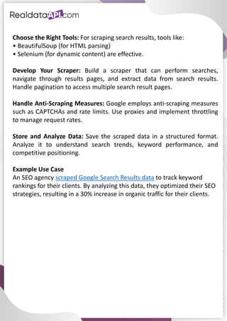 Scrape Google Shopping, Google Maps, and Google Search Results Data - A Complete Guide .pdf ...