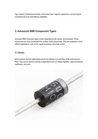 A Complete Guide to SMD Components Components | DOCX