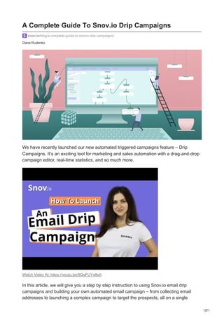 A Complete Guide To Snovio Drip Campaigns.pdf