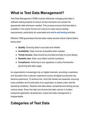 A Complete Guide to Test Data Management (TDM).pdf