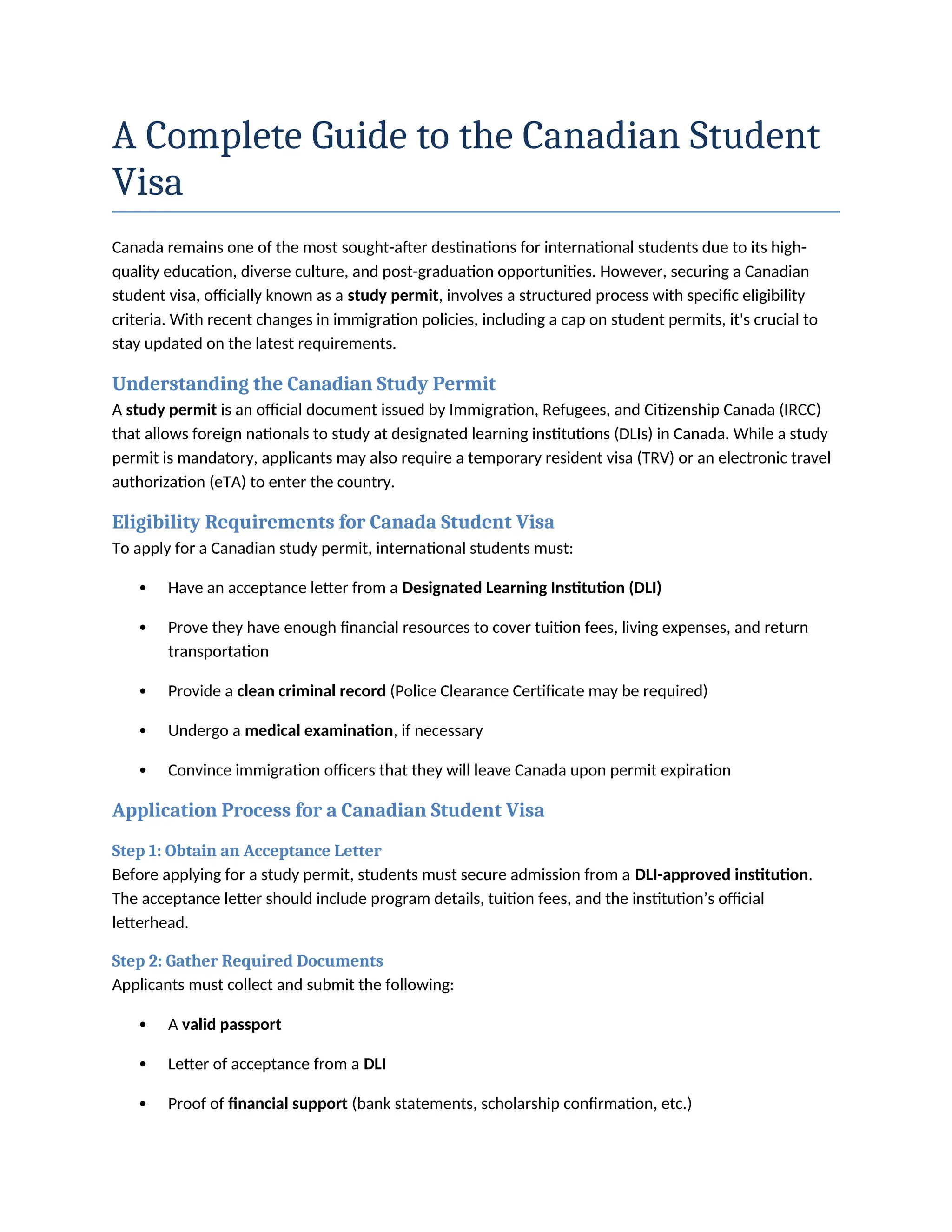 A Complete Guide to the Canadian Student Visa.docx