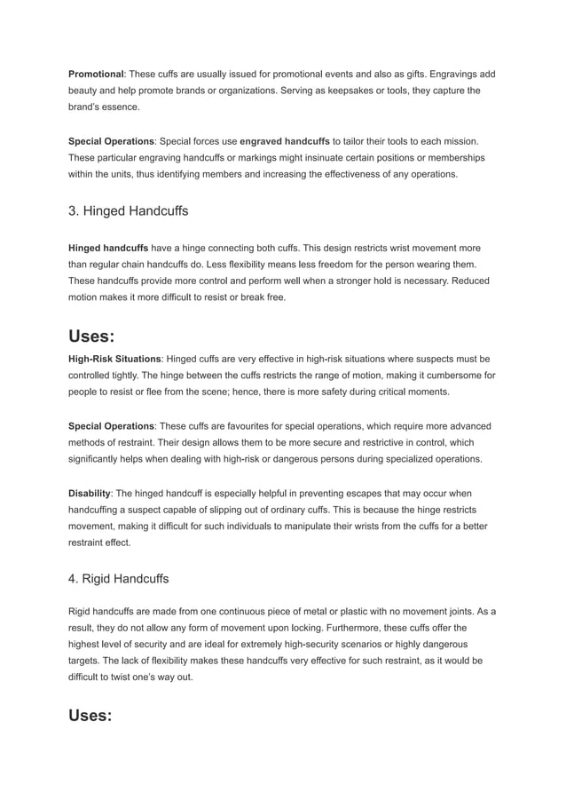 A Complete Guide to the Different Types of Handcuffs (1).pdf
