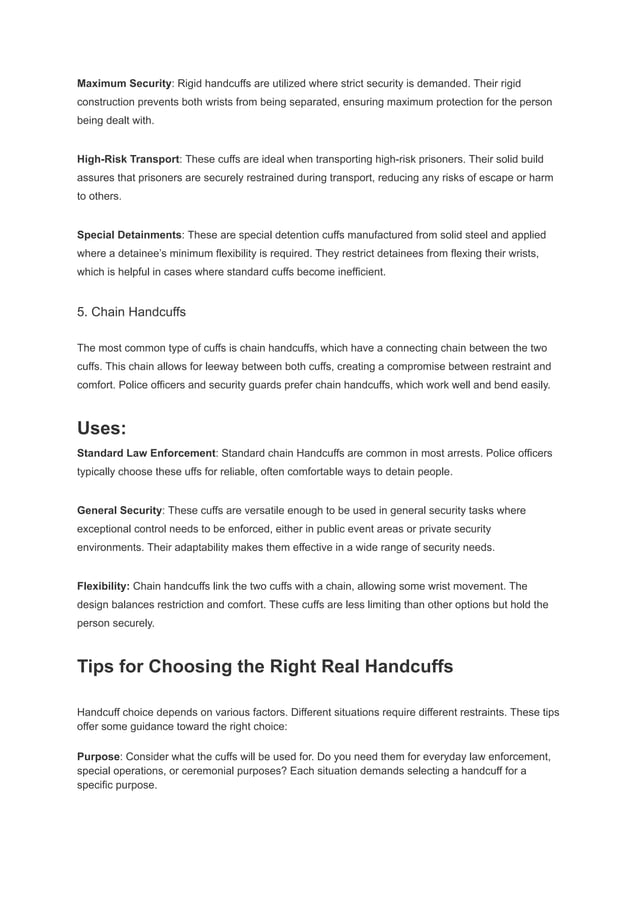 A Complete Guide to the Different Types of Handcuffs (1).pdf