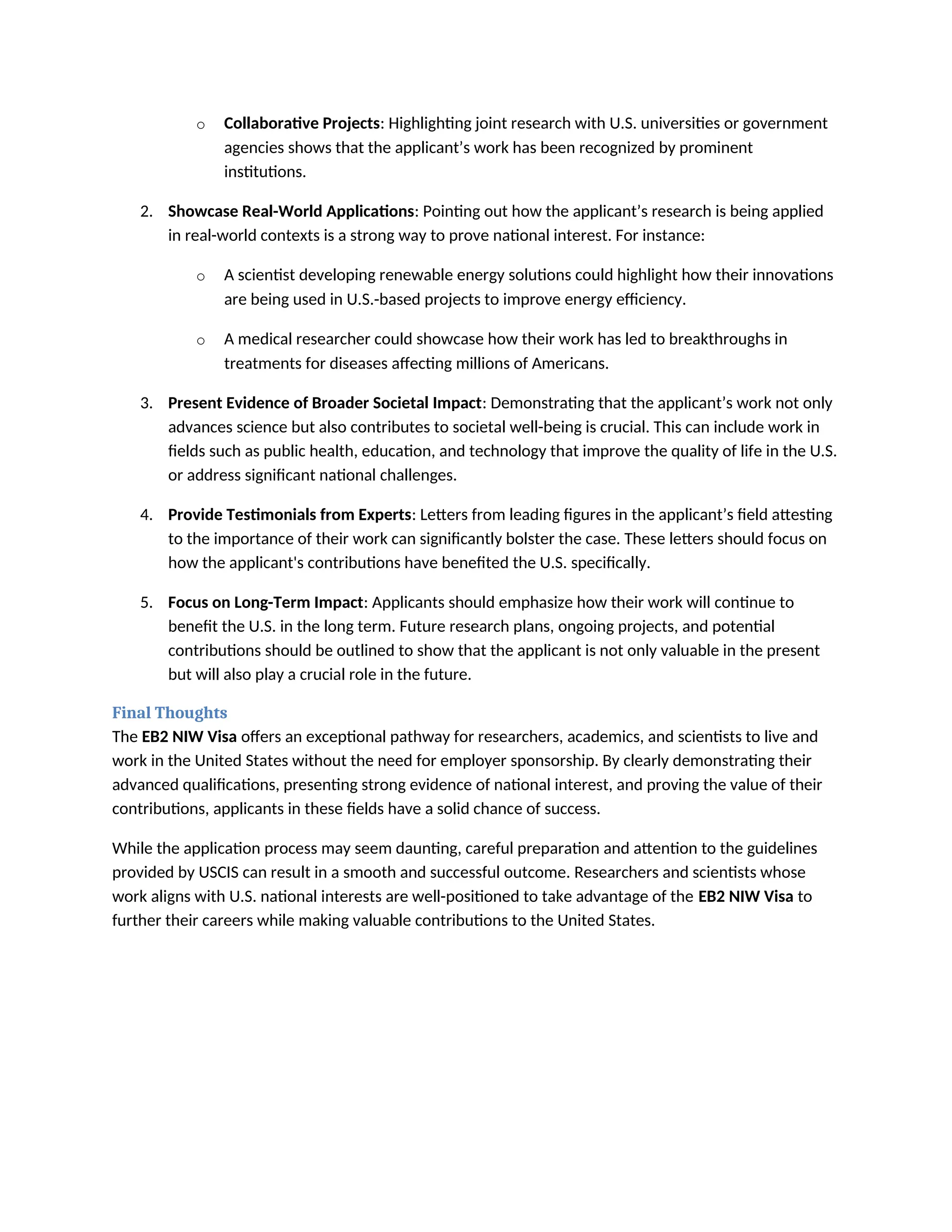 A Complete Guide to the EB2 NIW Visa for Researchers, Academics, and ...