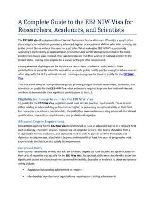 A Complete Guide to the EB2 NIW Visa for Researchers, Academics, and Scientists.docx