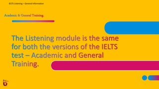 A Complete Guide to the Ielts Listening Test | PPTX