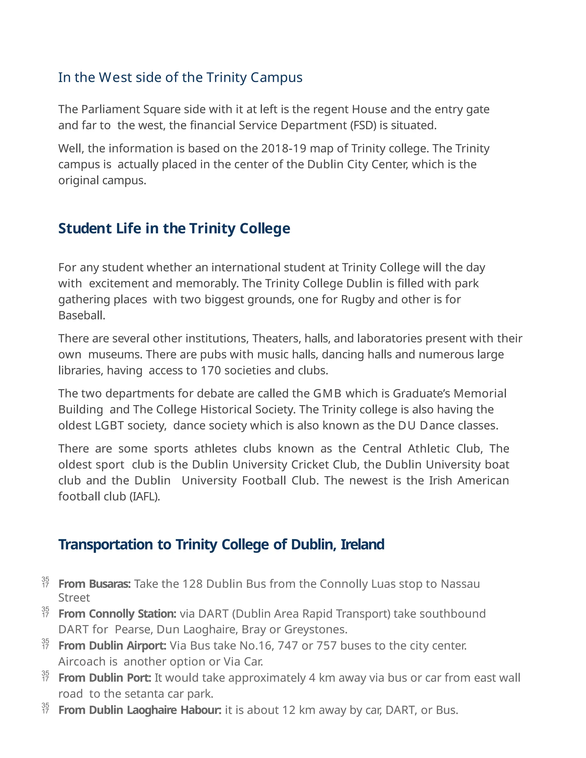 A Comprehensive Guide to Dublin's Trinity College | PPTX