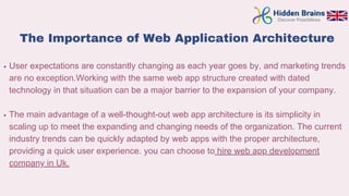 Web Application Architecture: A Complete Guide | PPT