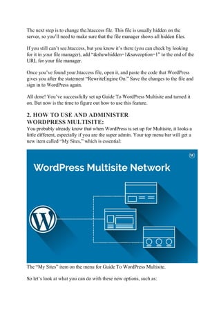 A Complete Guide To WordPress Multisite.pdf