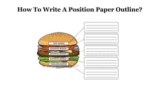 A complete guide to writing a position paper | PPTX