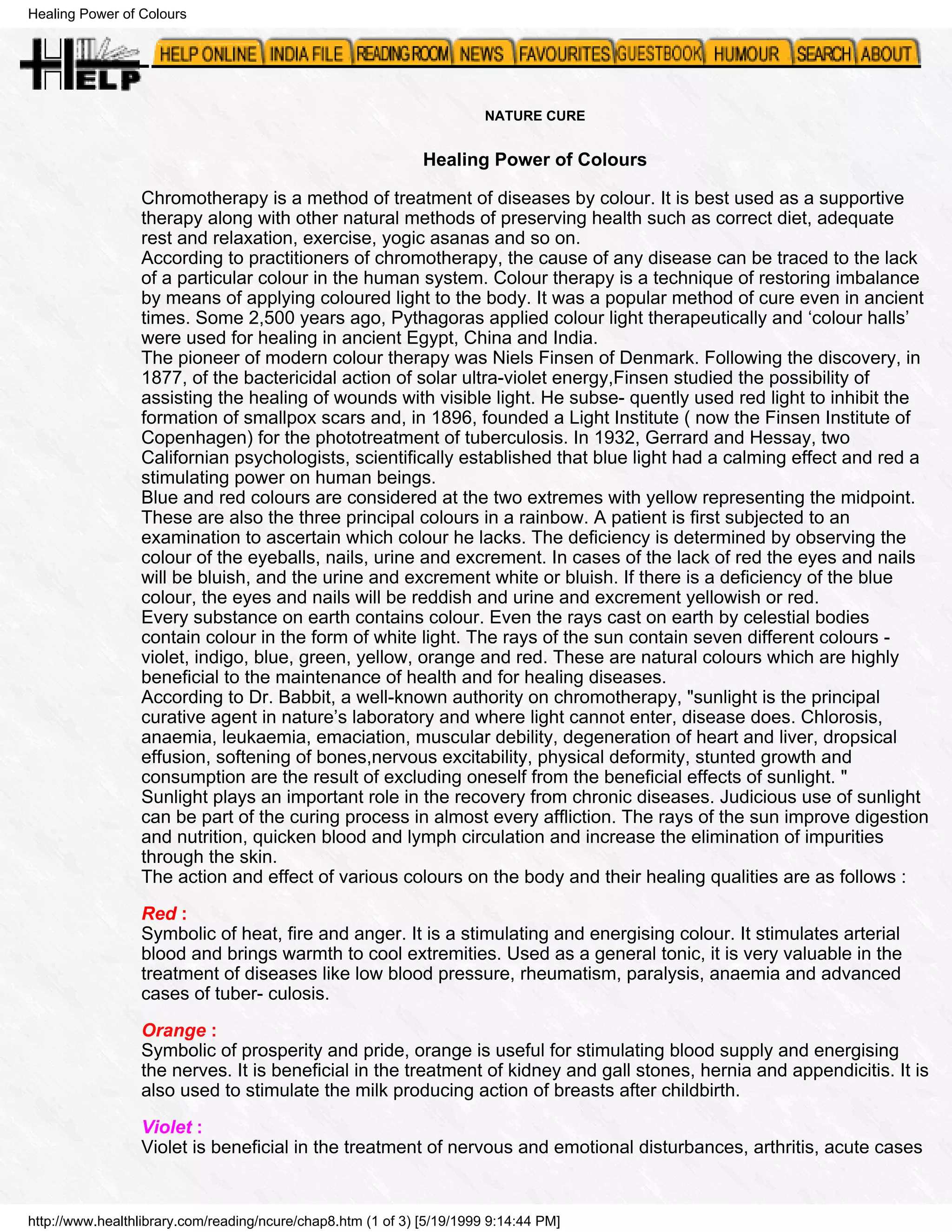 A complete handbook of nature cure | PDF