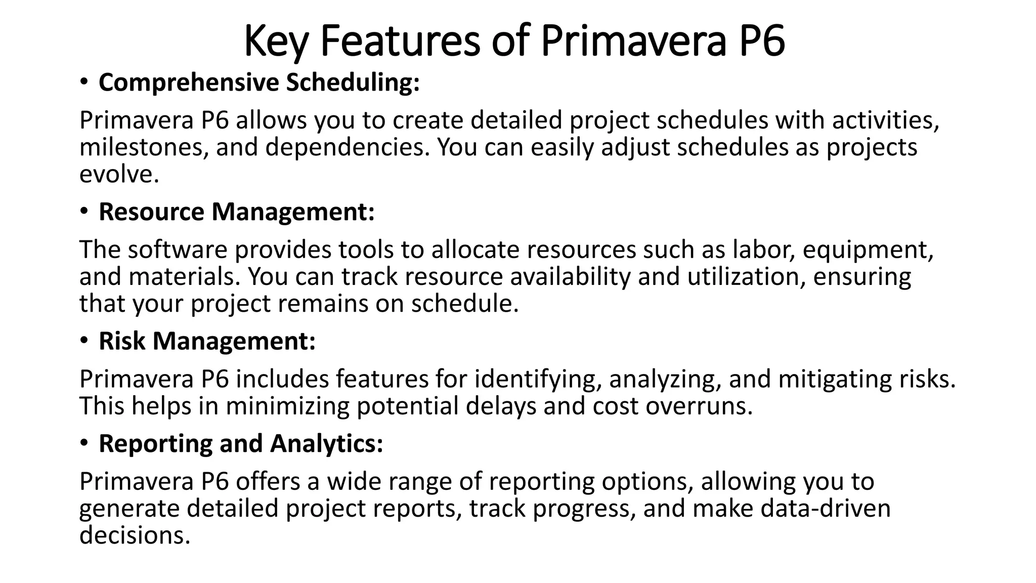 A Complete Introduction to Primavera P6 Course.pdf | Computer Software ...