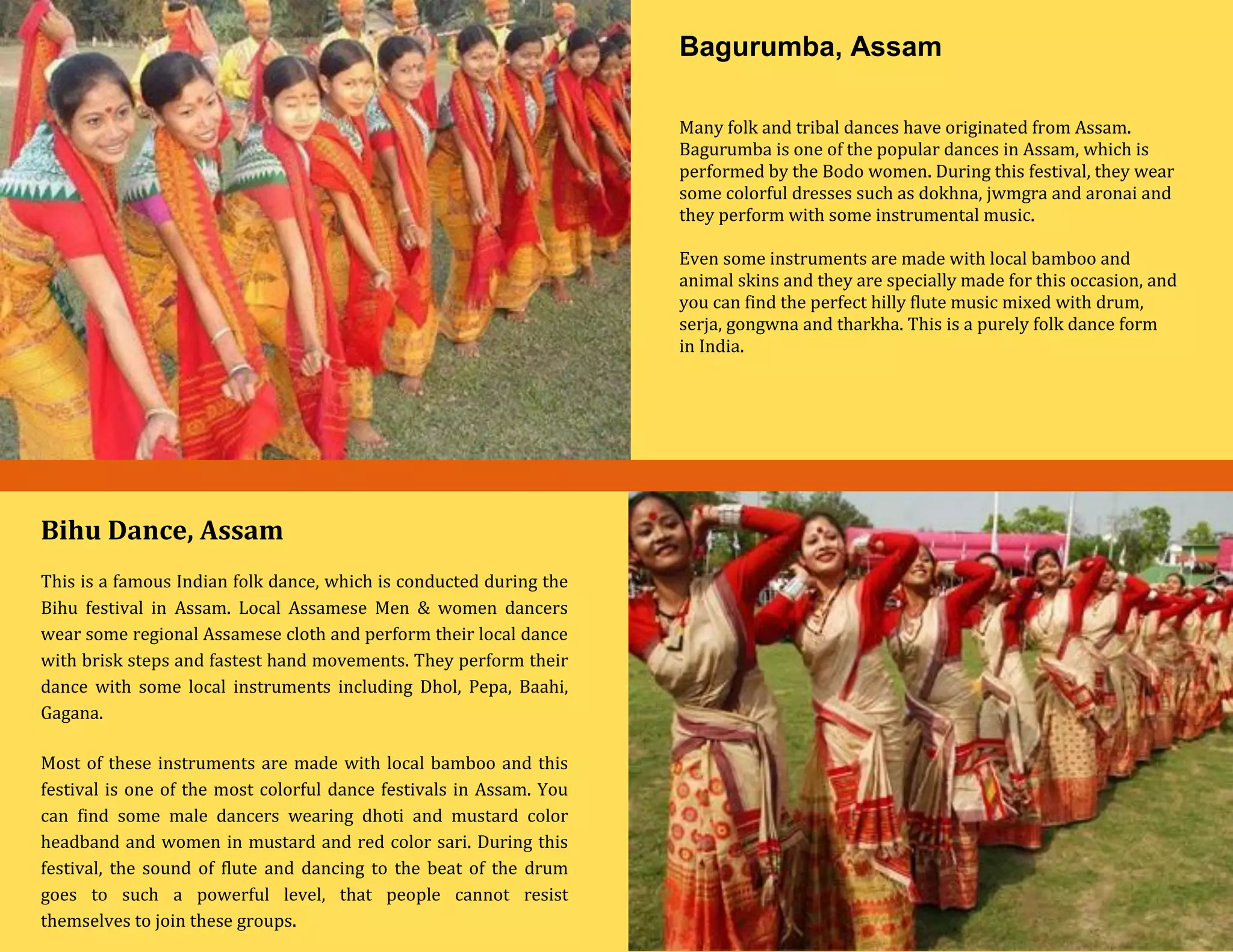 A complete list of folk and tribal dance in india | PDF