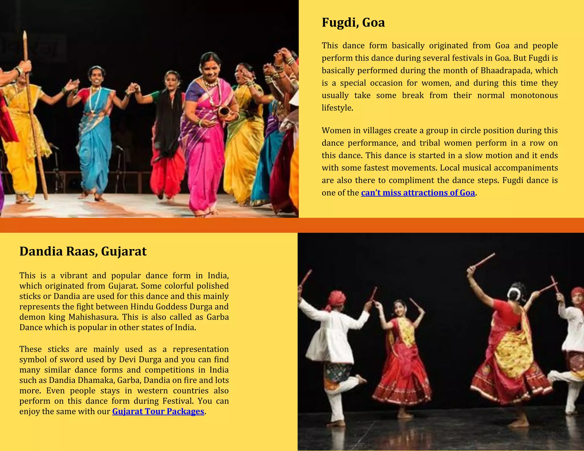 A complete list of folk and tribal dance in india | PDF