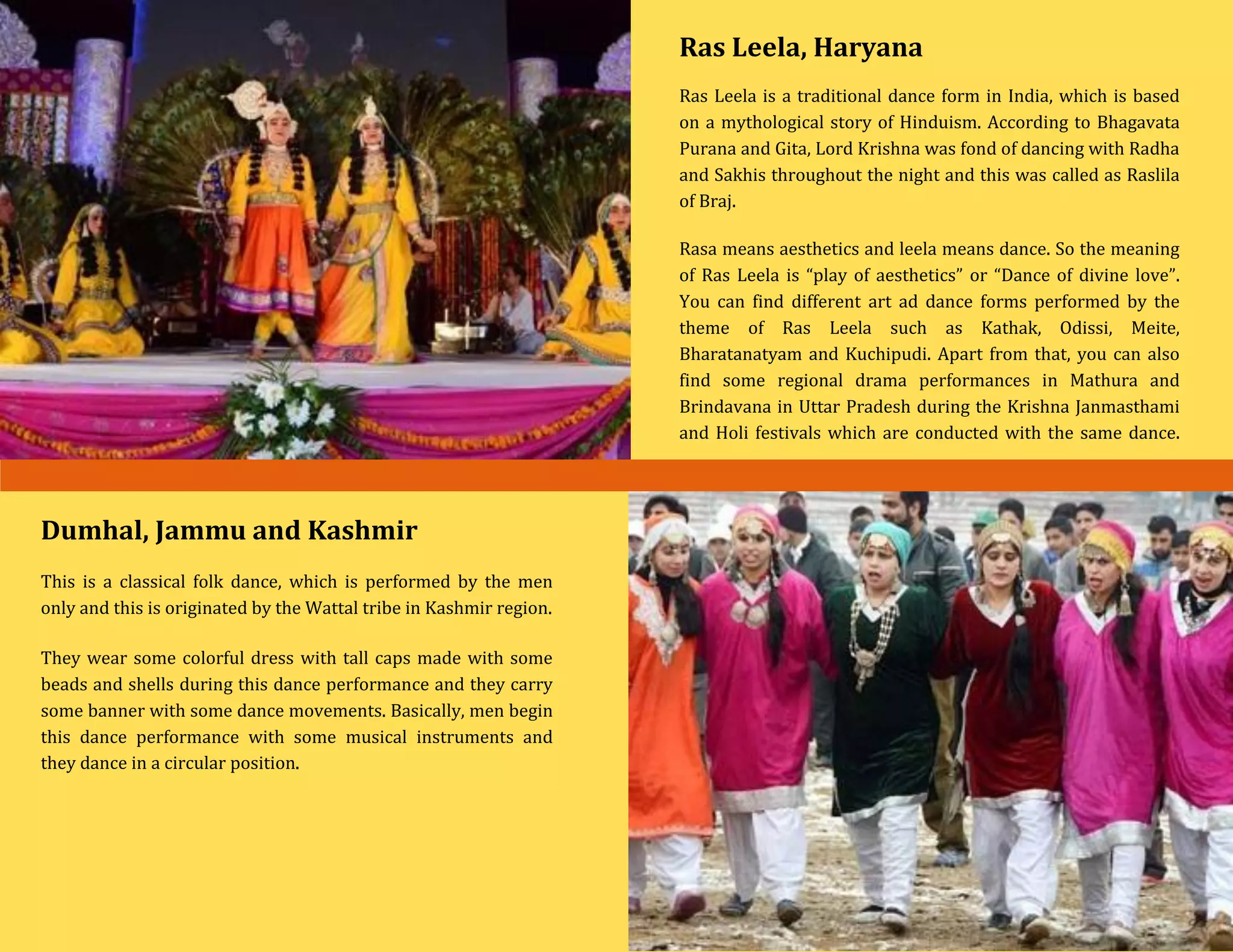 A complete list of folk and tribal dance in india | PDF