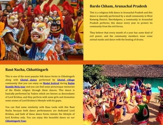 A complete list of folk and tribal dance in india | PDF