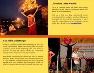 A complete list of folk and tribal dance in india | PDF