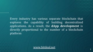 A complete list of top blockchain platforms 2020 | PPT