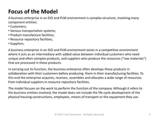 A Complete Model of a Business Enterprise in an EtO and PLM environment ...
