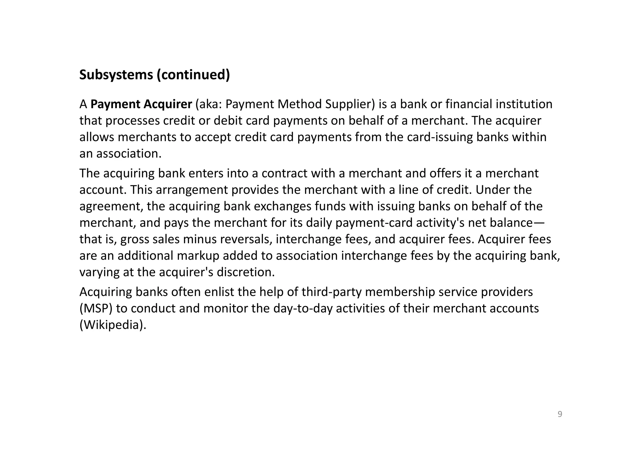 A Complete Model of the Payment Service Business | PDF