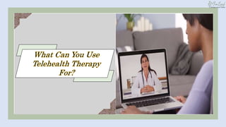 A Complete Overview Of Telehealth Therapy | PPTX
