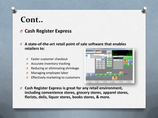 A Complete Point of Sale Systems | PPTX