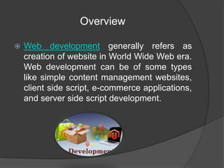 A complete ppt about web development services | PPT