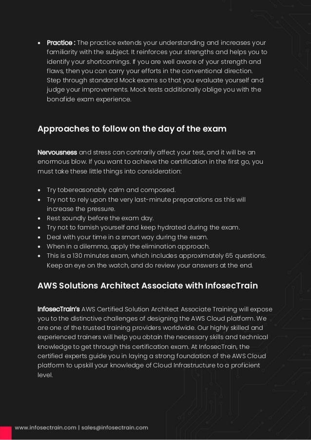 A Complete Study Guide for AWS Certified Solutions Architect Associate ...
