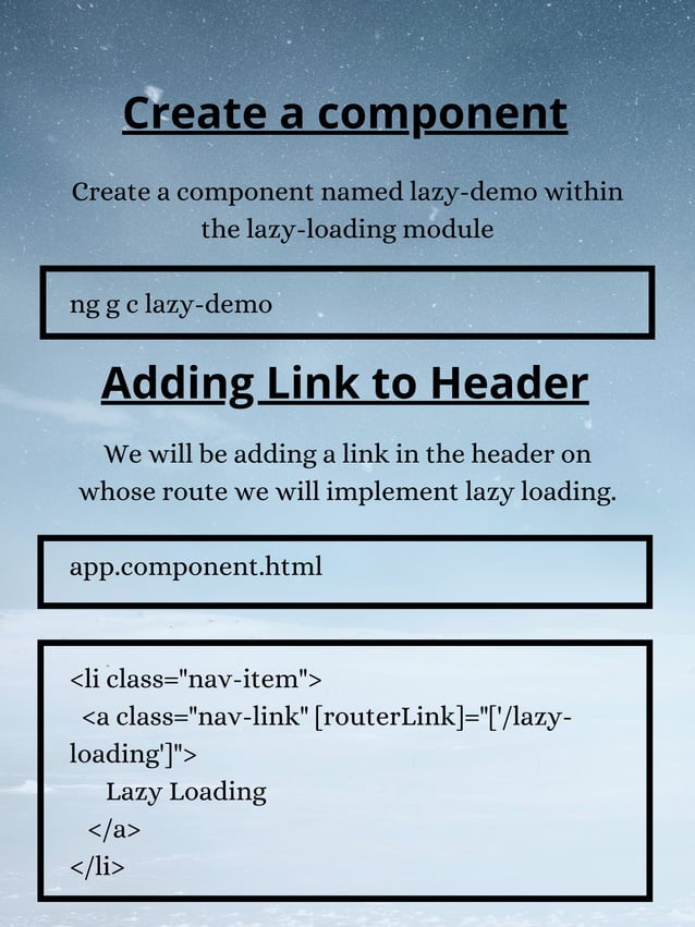 Step by Step Guide on Lazy Loading in Angular 11 | PDF