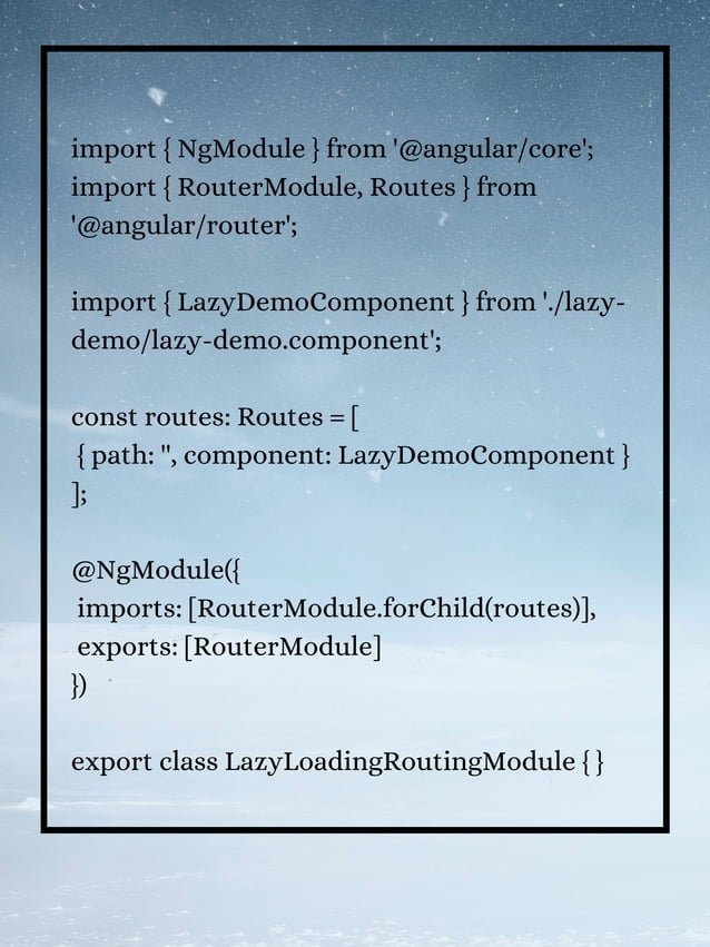 Step by Step Guide on Lazy Loading in Angular 11 | PDF