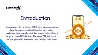 A Complete Way of How BEP20 Tokens Work and How do they get more ...