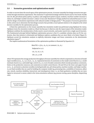 A complex garment assembly line balancing using | PDF