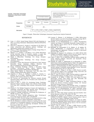 A Comprehensive Assessment Of Solar Photovoltaic Technologies Literature Review | PDF