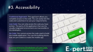 A Comprehensive Breakdown of Low Code, No Code and Traditional ...