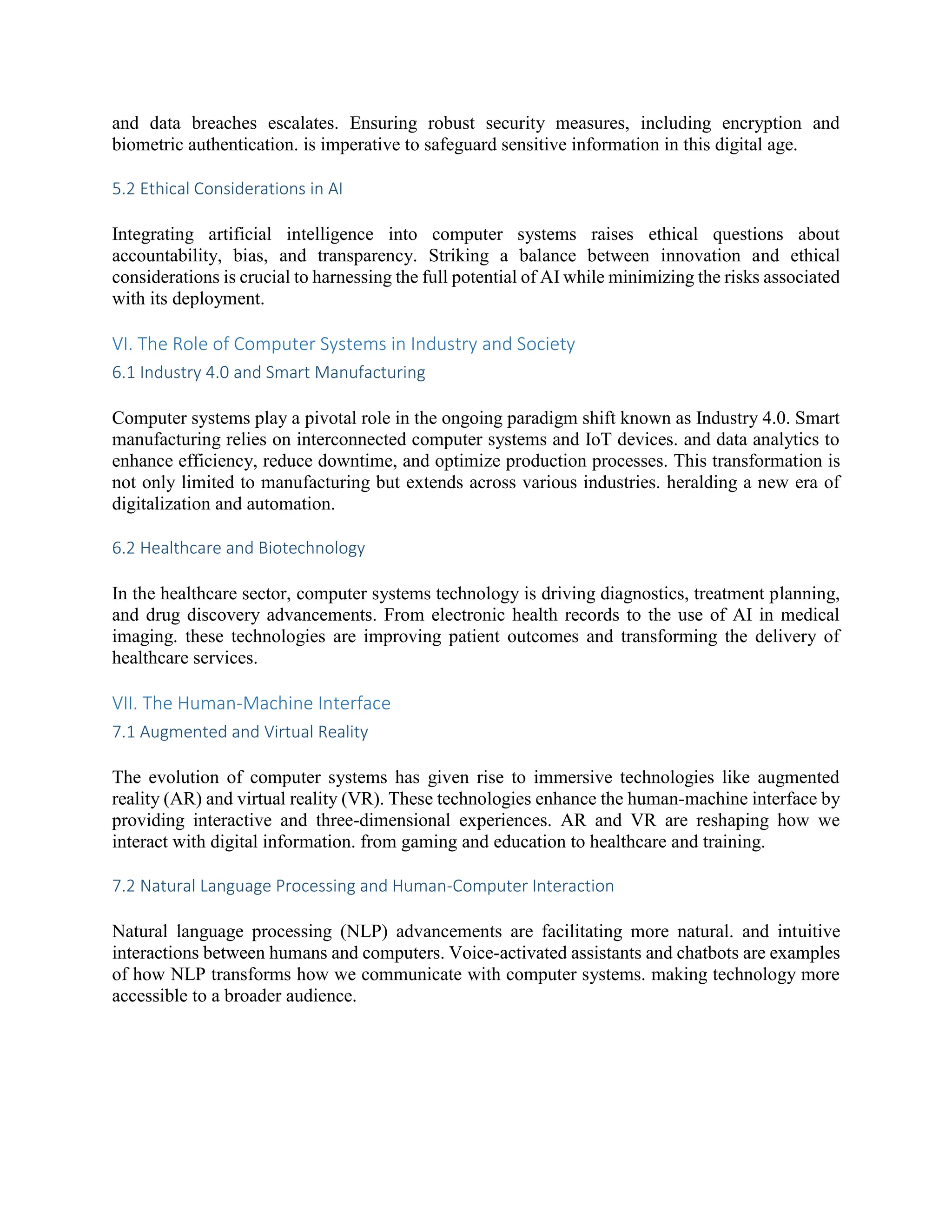 A Comprehensive Exploration of Computer Systems Technology.docx